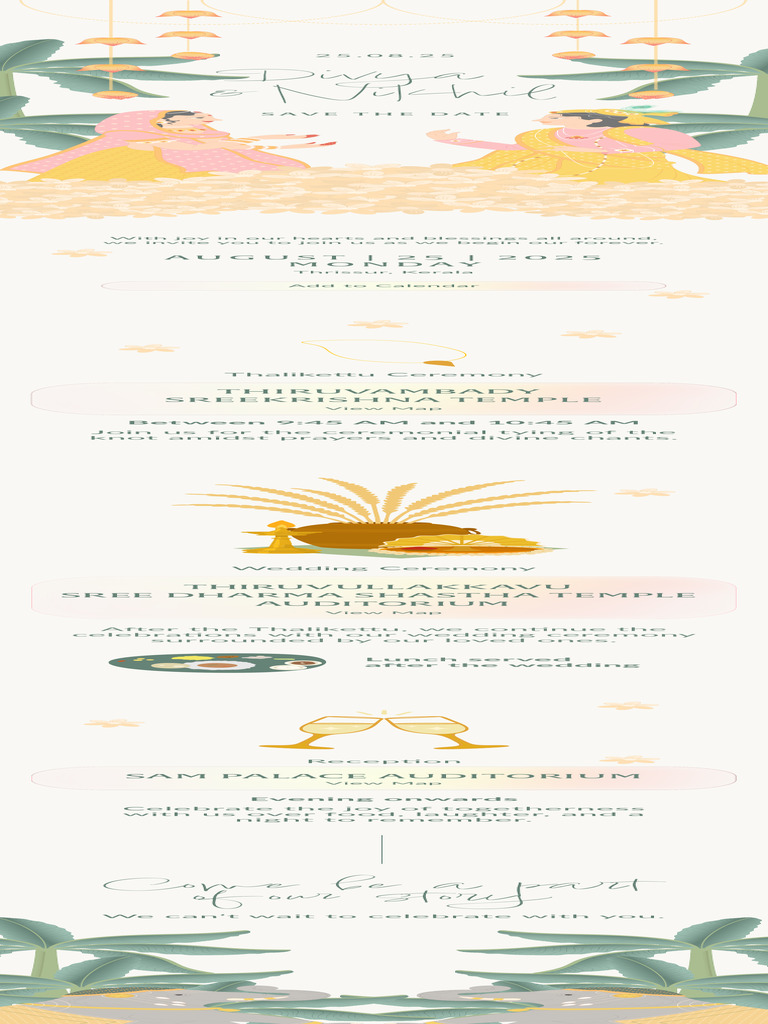 Wedding Card Divya | PDF