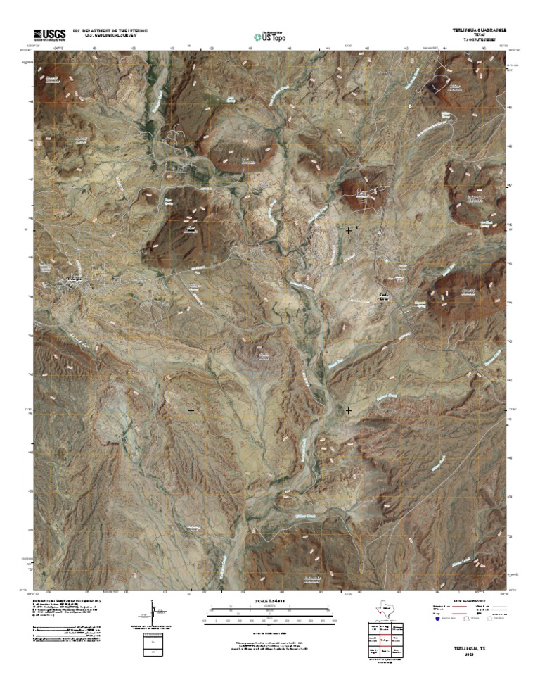 Topographic Map of Terlingua | PDF
