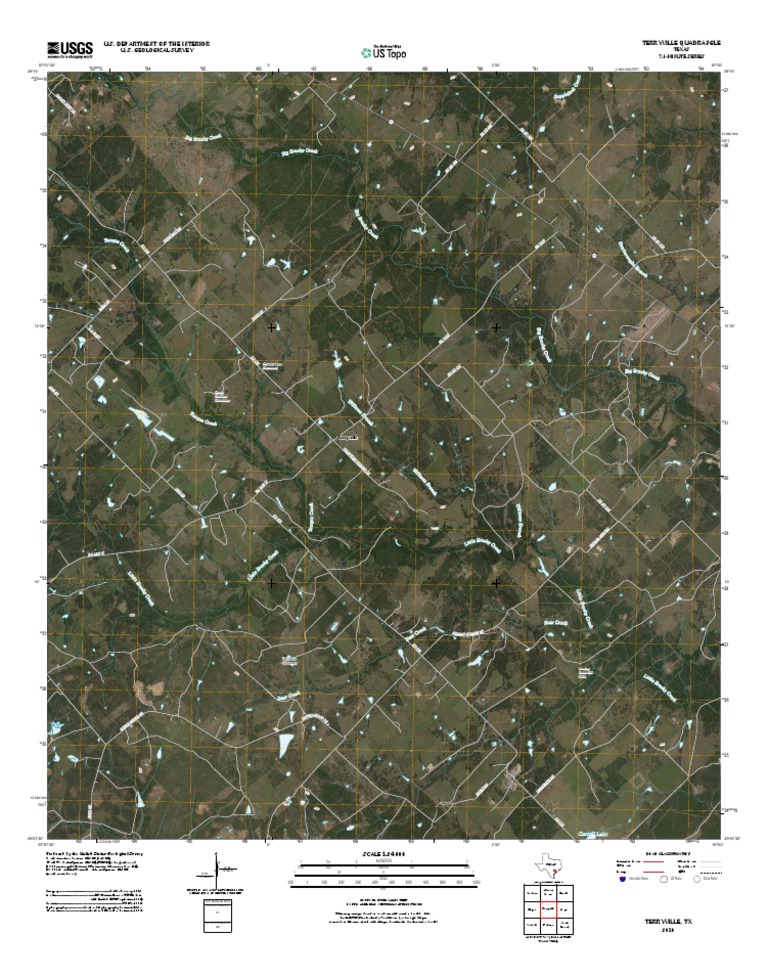 Topographic Map of Terryville | PDF | United States Geological Survey | Map