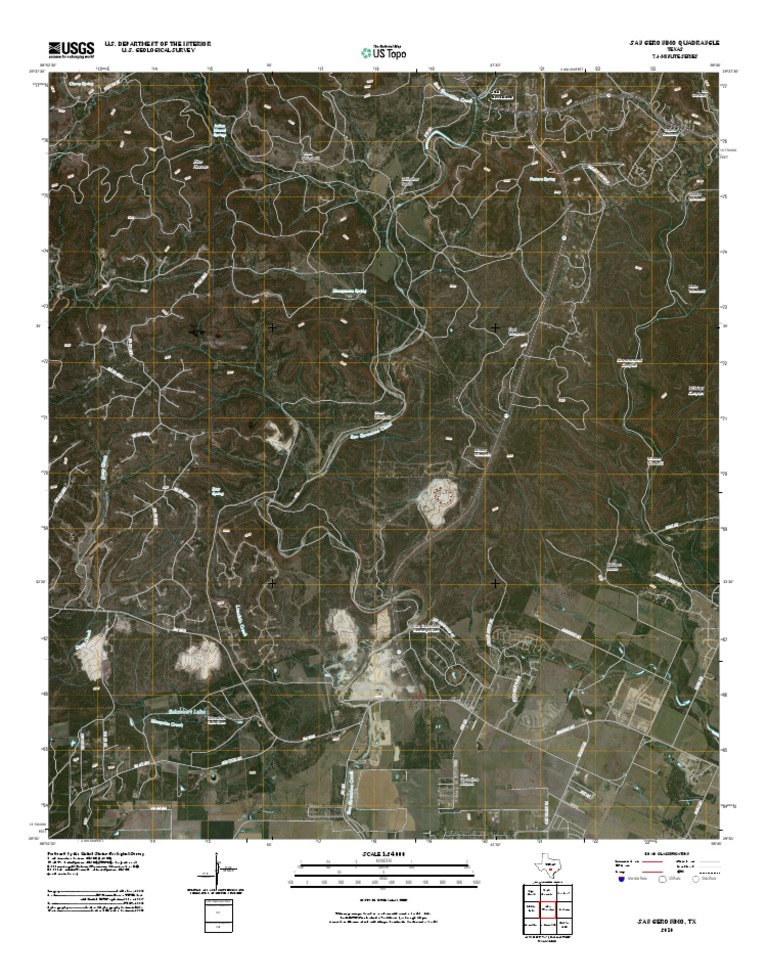 Topographic Map of San Geronimo | PDF