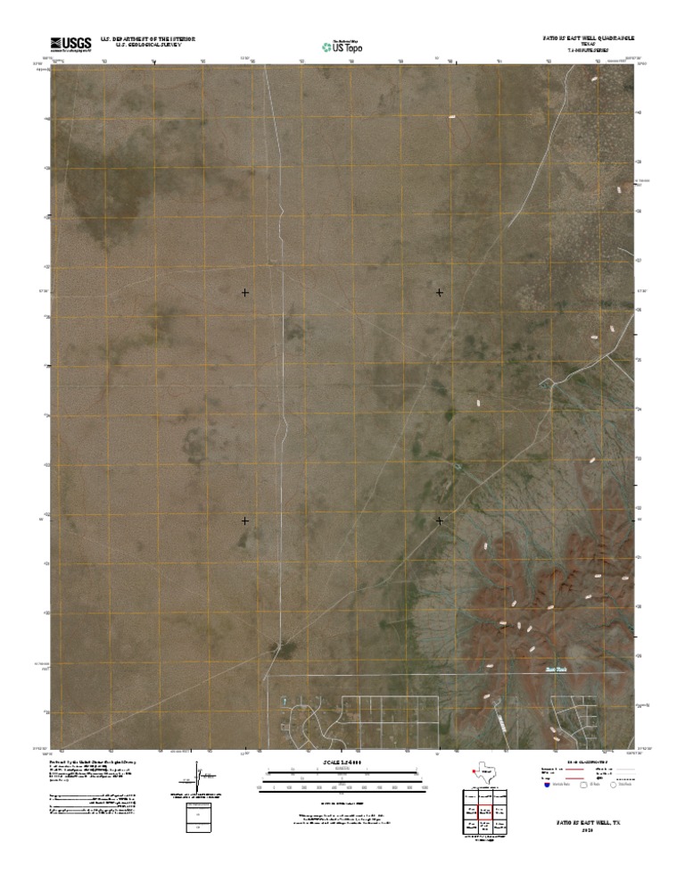 Nations East Well Quadrangle Map | PDF
