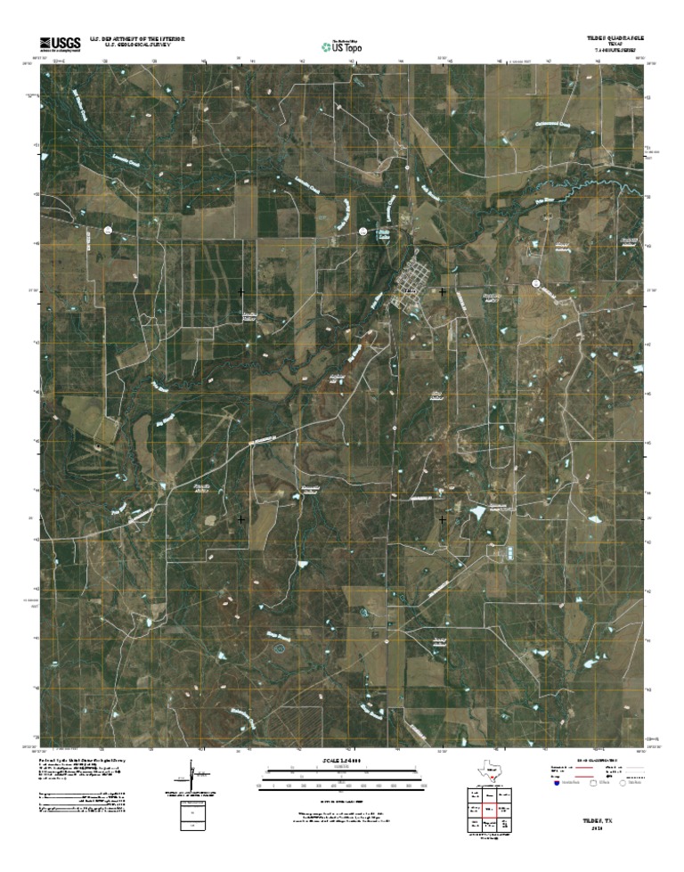 Tilden, TX 7.5-Minute Quadrangle Map | PDF