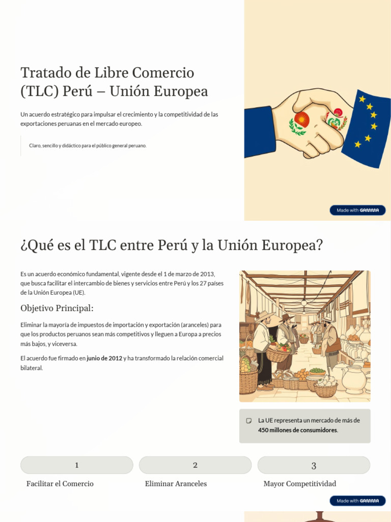 Tratado-de-Libre-Comercio-TLC-Peru-Union-Europea | PDF | Perú | Tratado ...