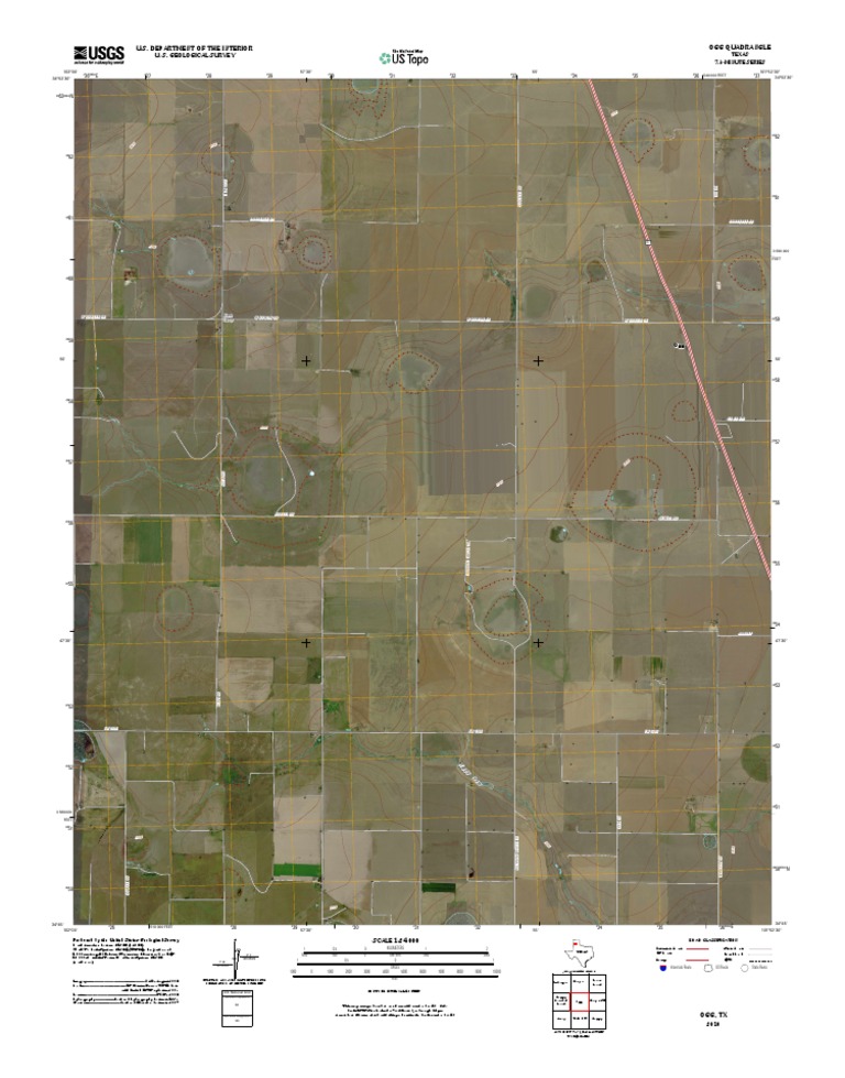 Topographic Map of Ogg | PDF | United States Geological Survey ...