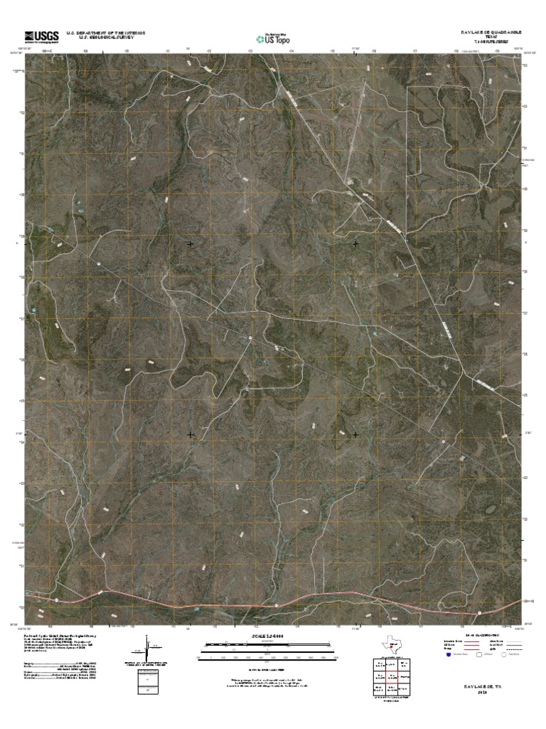 Topographic Map of Ray Lake SE | PDF | Science & Mathematics