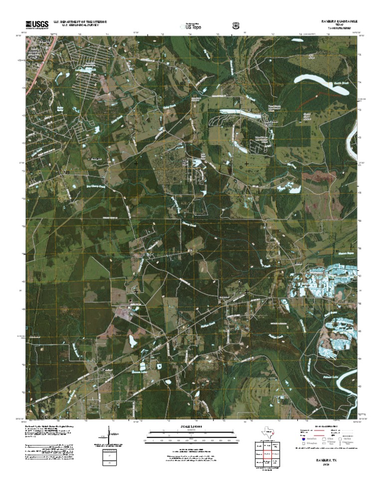 Topographic Map of Rayburn | PDF