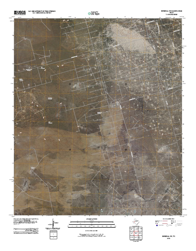 Topographic Map of Imperial NW | PDF | Science & Mathematics