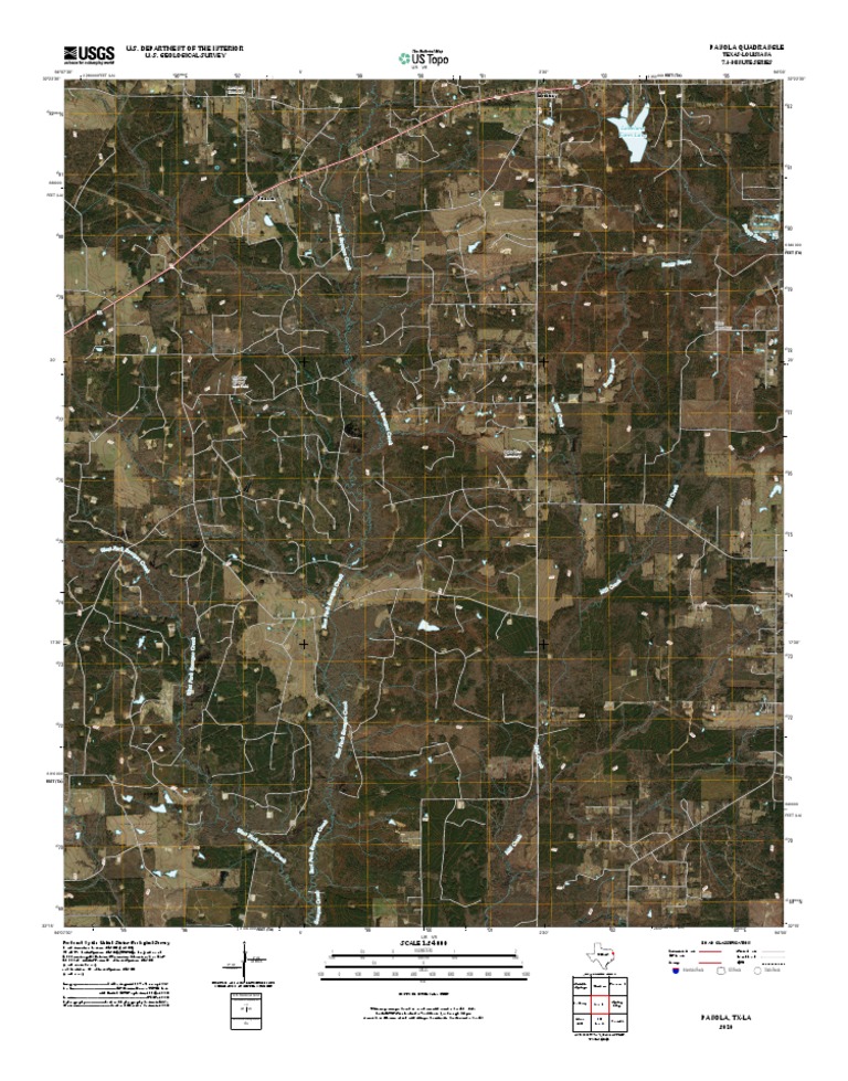 Topographic Map of Panola | PDF | United States Geological Survey ...