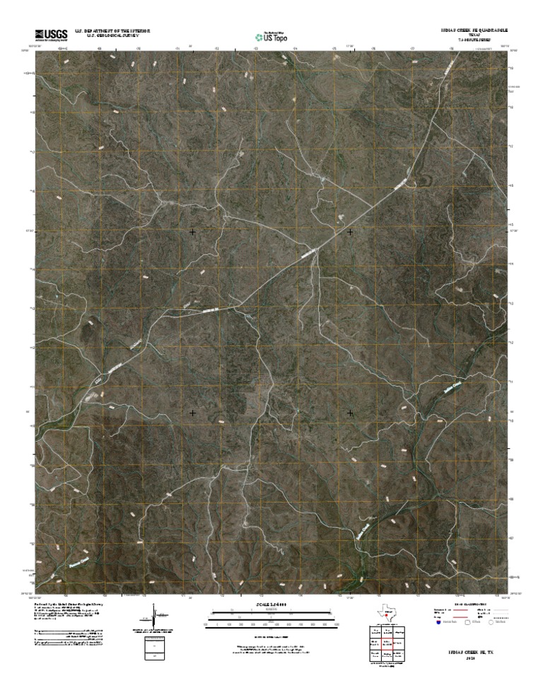 Topographic Map of Indian Creek NE | PDF | United States Geological ...