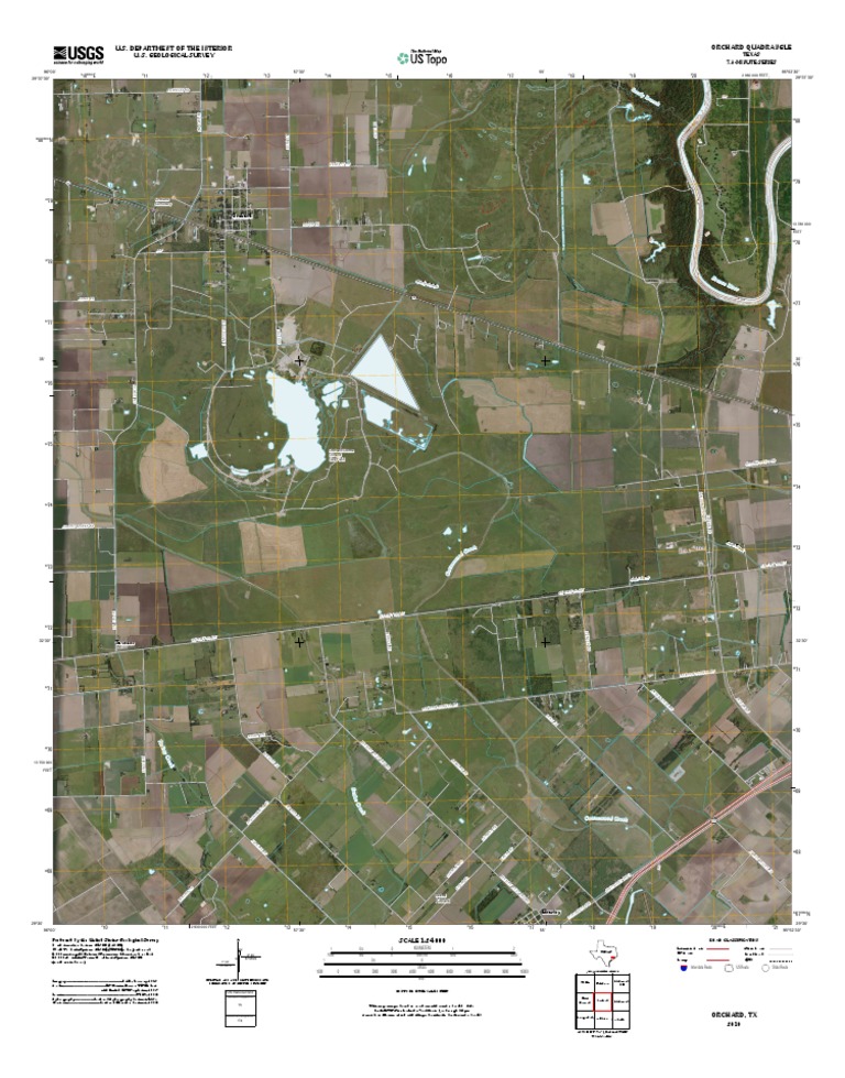 Topographic Map of Orchard | PDF | United States Geological Survey ...