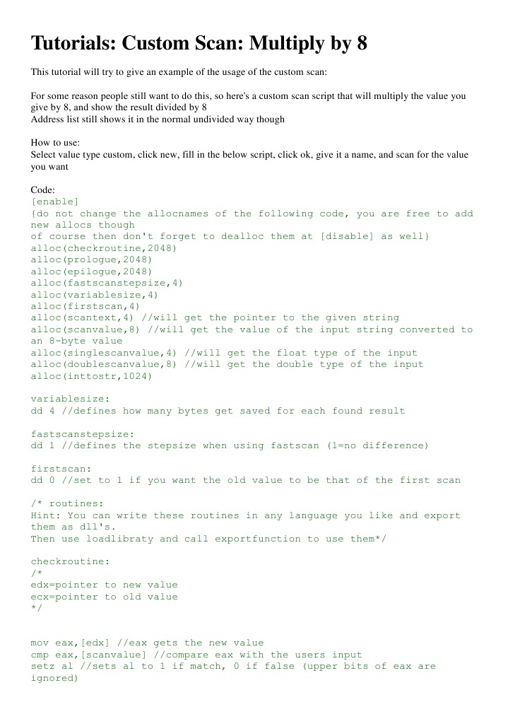 Cheat Engine Tutorials | PDF | Byte | String (Computer Science)