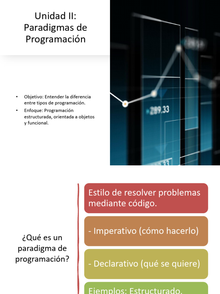 Unidad II Paradigmas Programacion | PDF