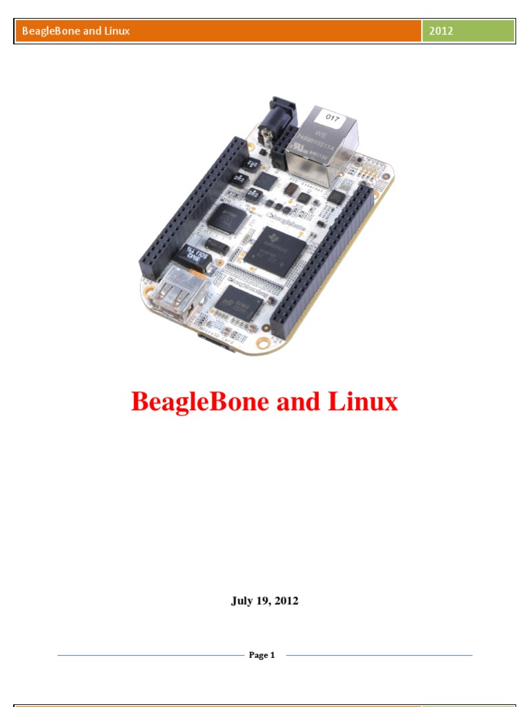 BeagleBone and Linux | PDF | Linux | Secure Digital
