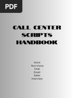 Call Center Script for Customer Service | PDF