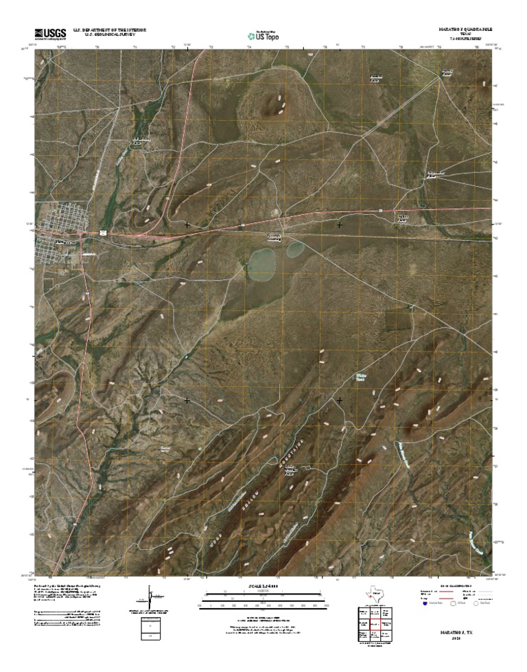 Topographic Map of Marathon | PDF | United States Geological Survey ...