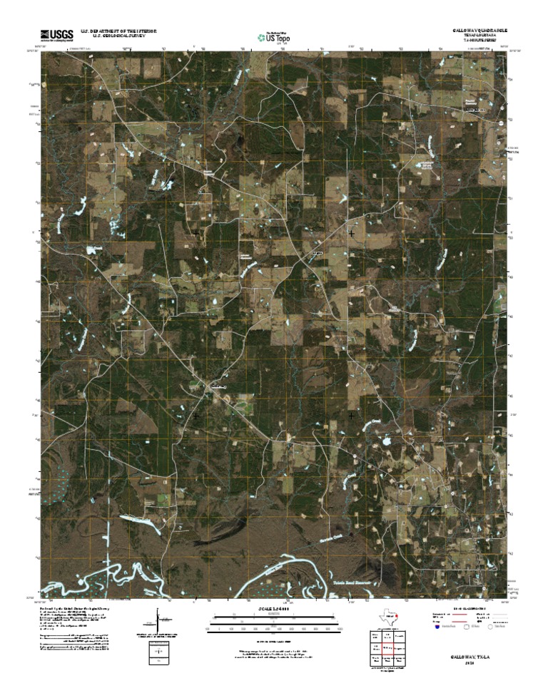 Galloway Quadrangle Map Overview | PDF | United States Geological ...