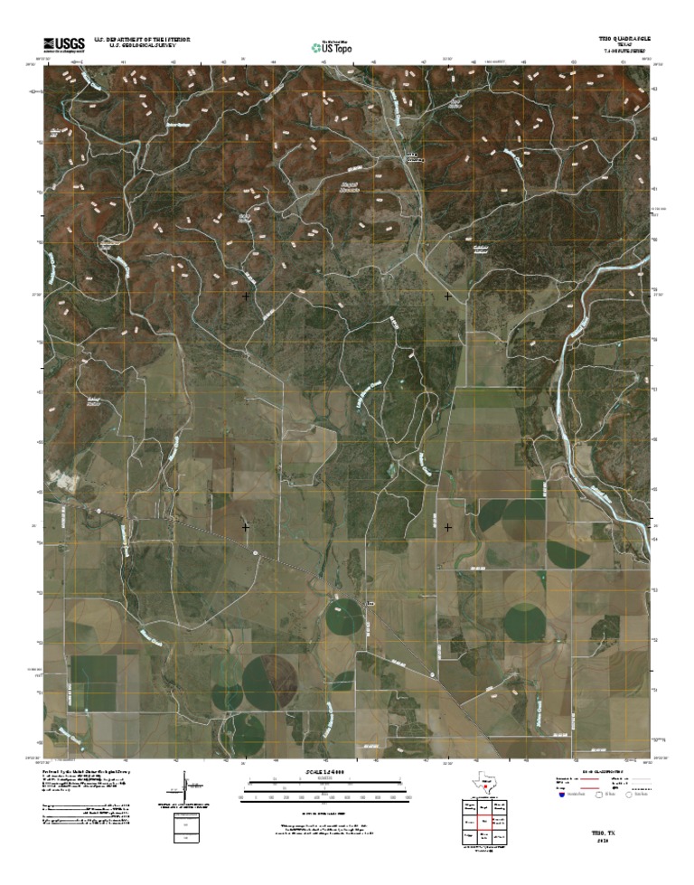 Topographic Map of Trio | PDF | United States Geological Survey ...