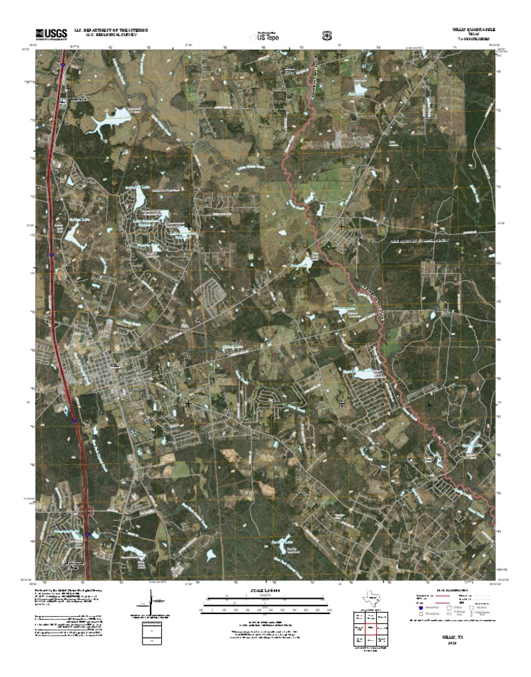 Willis, TX and Lake Conroe Map | PDF | Travel