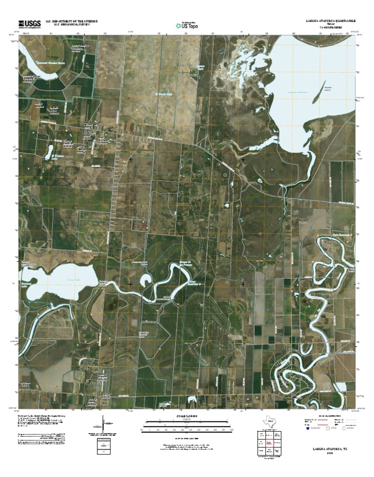 Topographic Map of Laguna Atascosa | PDF | United States Geological ...