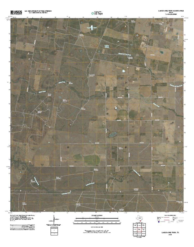 Topographic Map of Laguna Del Toro | PDF | Science & Mathematics