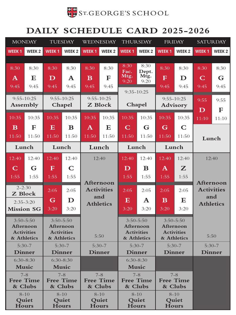 2025 2026DailyScheduleCard | PDF