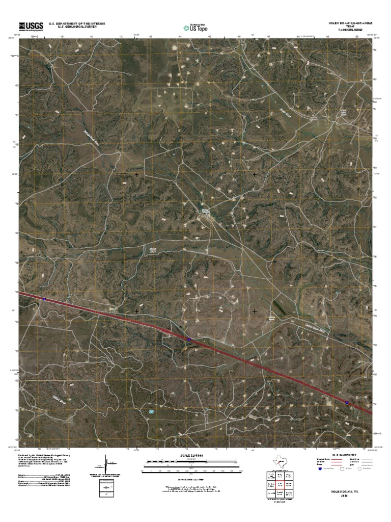 Nolen Draw Quadrangle Map, Texas | PDF