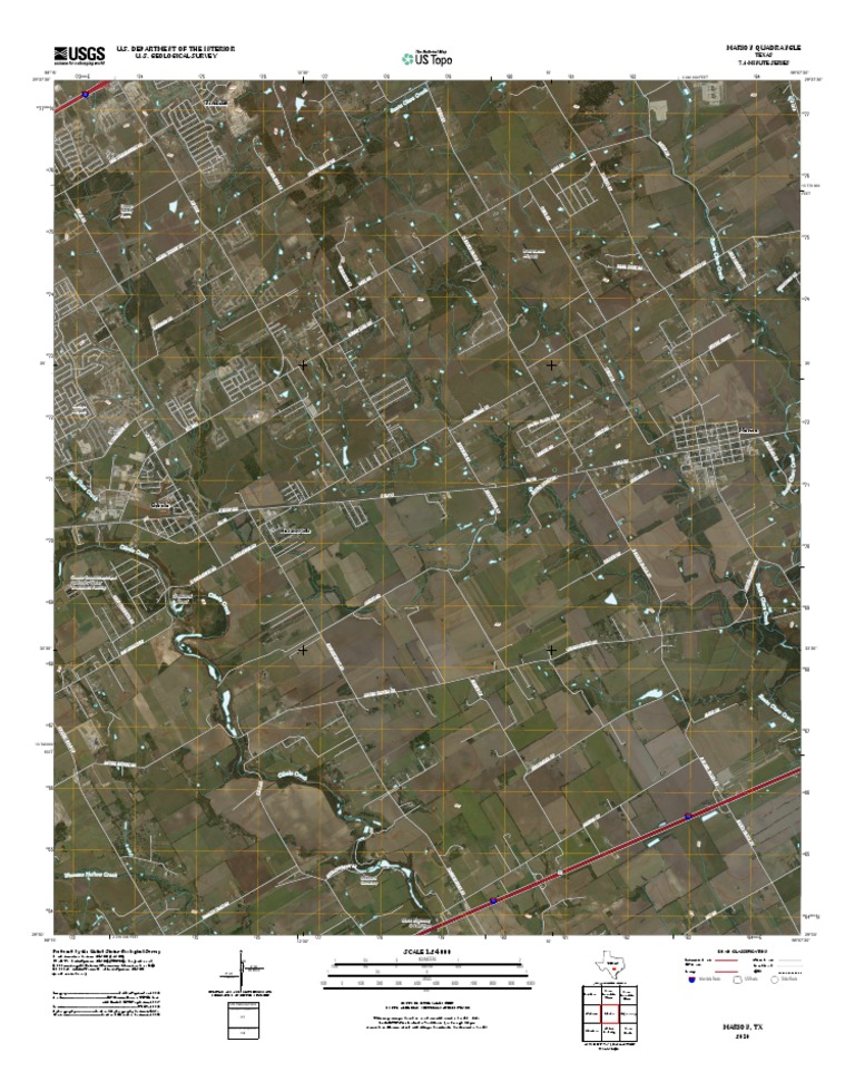 Topographic Map of Marion | PDF | Geophysics | Geographical Technology