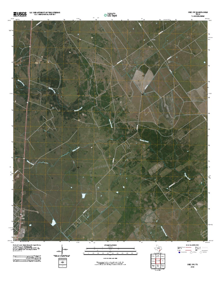 Inez NW Quadrangle Map, Texas | PDF