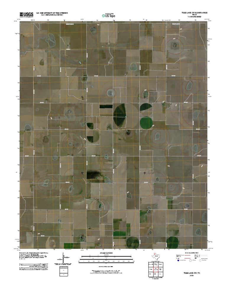 Topographic Map of Tule Lake NW | PDF | United States Geological Survey ...