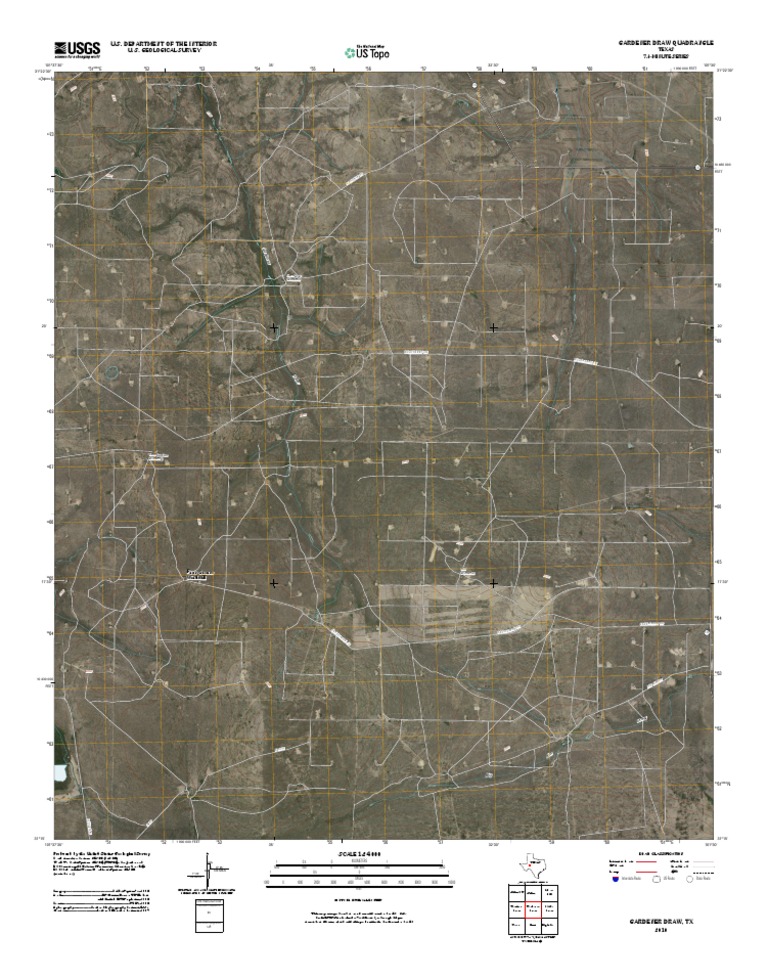Topographic Map of Gardener Draw | PDF