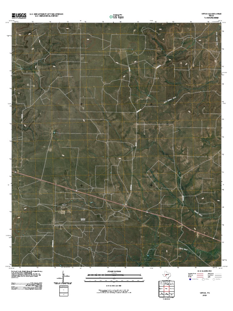 Topographic Map of Witco | PDF