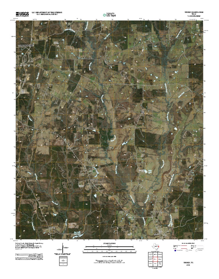 Topographic Map of Woden | PDF
