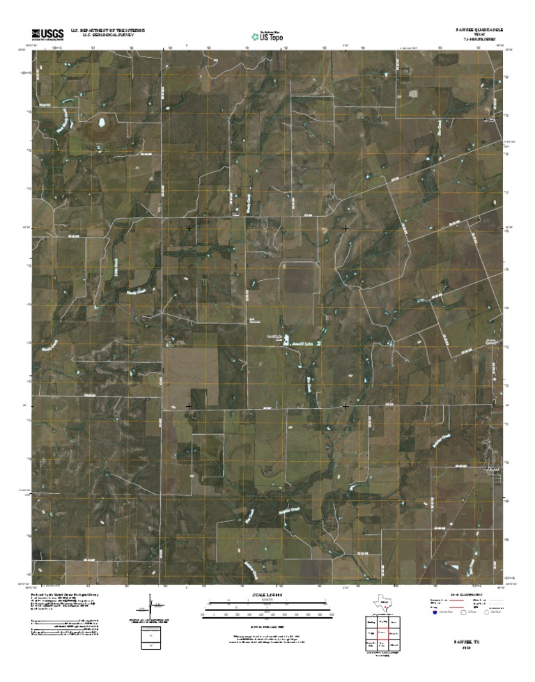 Topographic Map of Pawnee | PDF | United States Geological Survey | Map