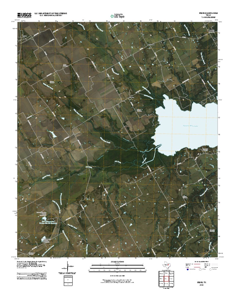 Irene, TX 7.5-Minute Quadrangle Map | PDF