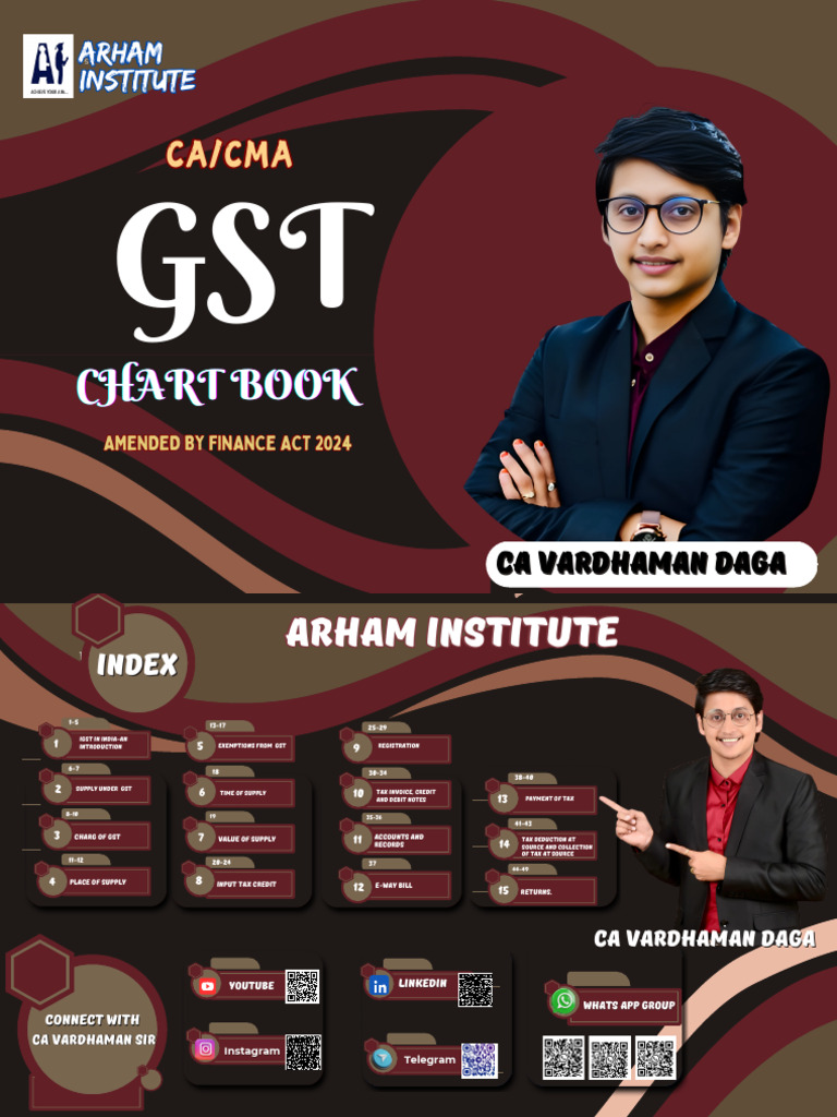 GST Chart Book | PDF | Taxes | Excise