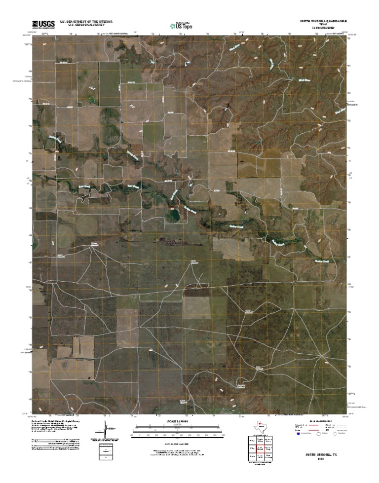 Topographic Map of North Windmill | PDF | Technology & Engineering