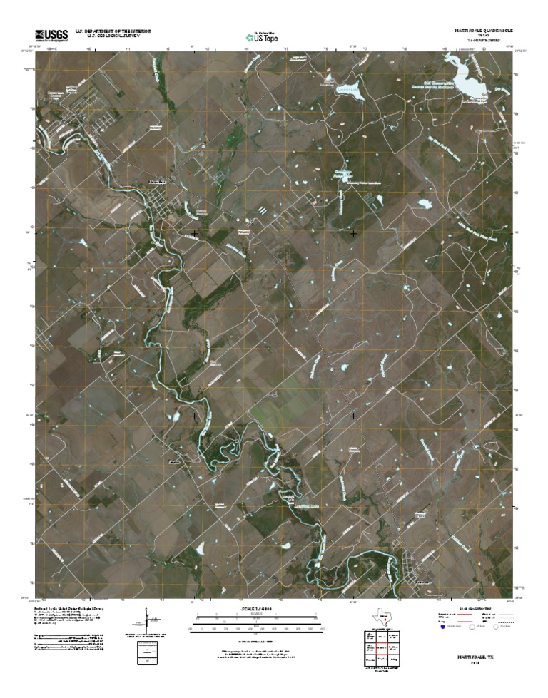 Martindale, TX 7.5-Minute Map | PDF | United States Geological Survey ...
