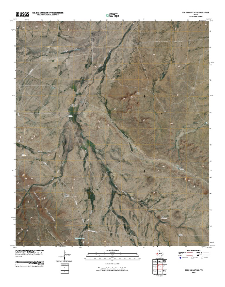 Topographic Map of Iron Mountain | PDF | United States Geological ...