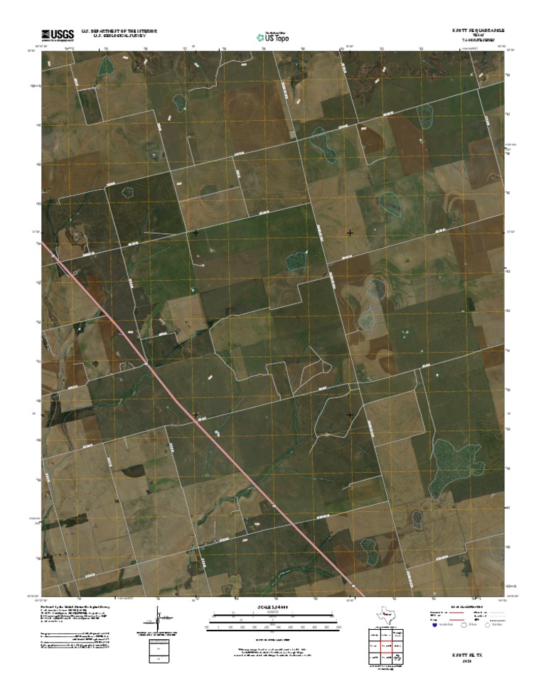 Knott NE Quadrangle Map, Texas | PDF | Home & Garden | Science ...