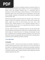 PATM Interpreting Scores | PDF | Percentile | Sampling (Statistics)
