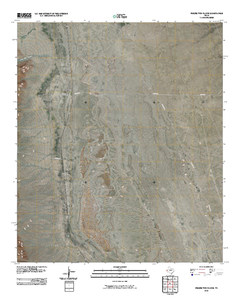 Topographic Map of Figure Two Ranch | PDF | United States Geological ...