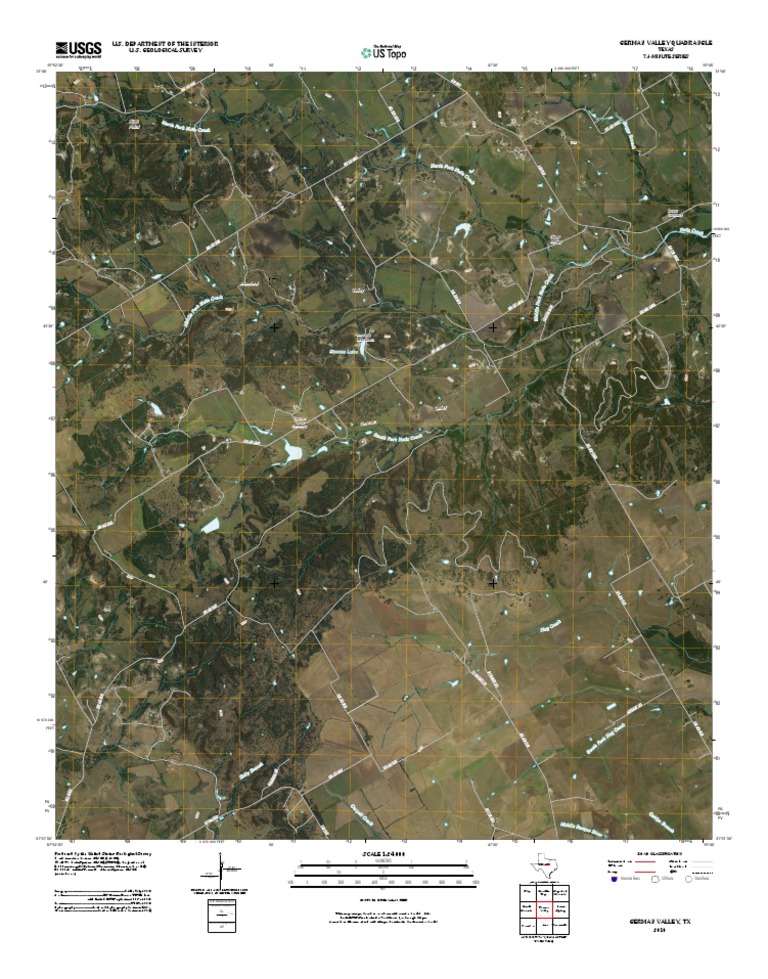 German Valley, TX Quadrangle Map | PDF