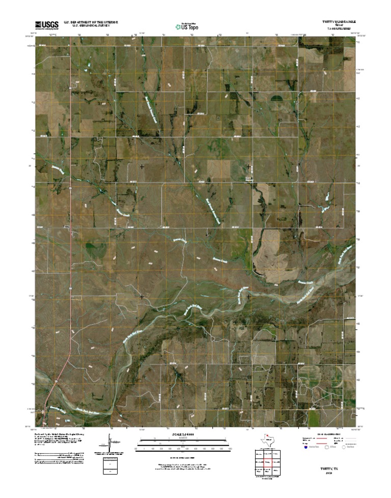 Topographic Map of Twitty | PDF