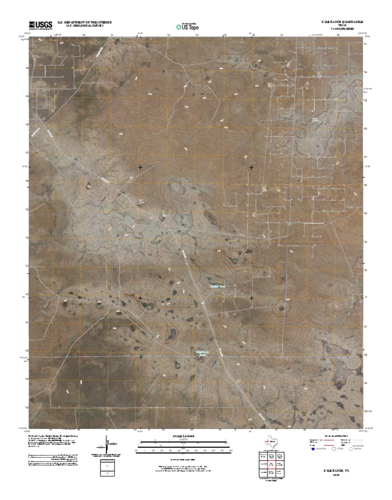 Kyle Ranch TX Quadrangle Map | PDF