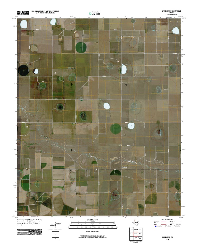 Topographic Map of Lakeview | PDF | Science & Mathematics