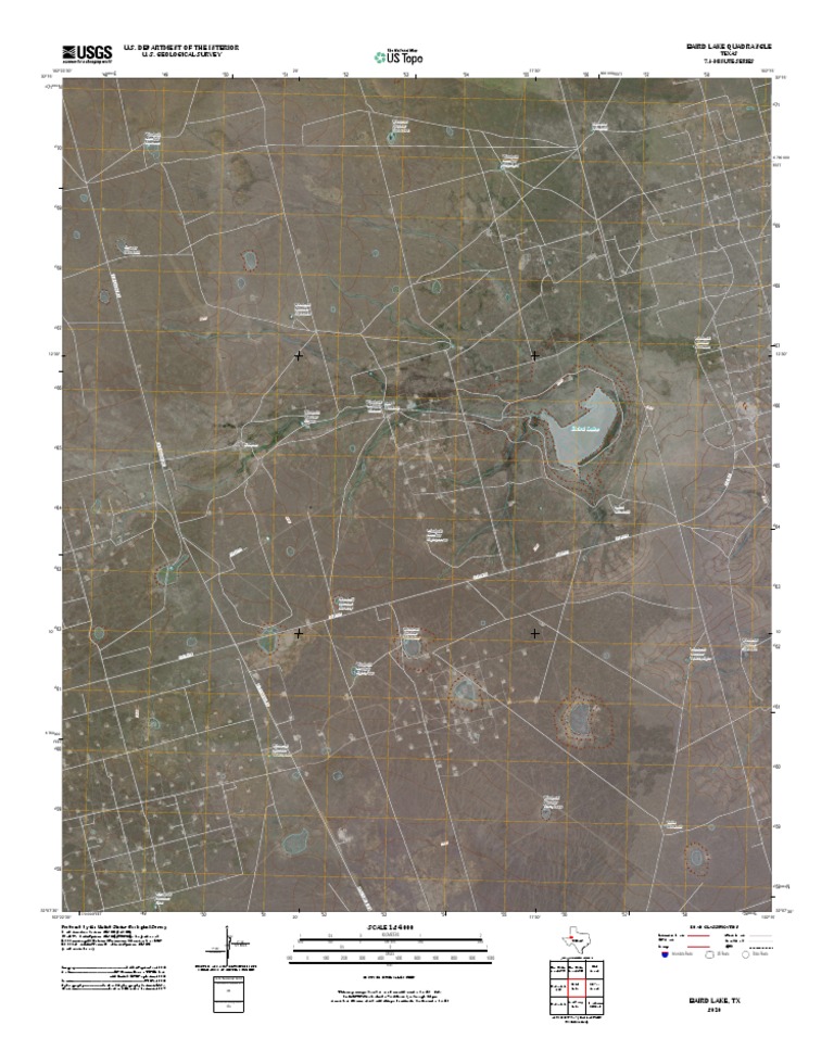 Baird Lake Texas Quadrangle Map | PDF | United States Geological Survey ...