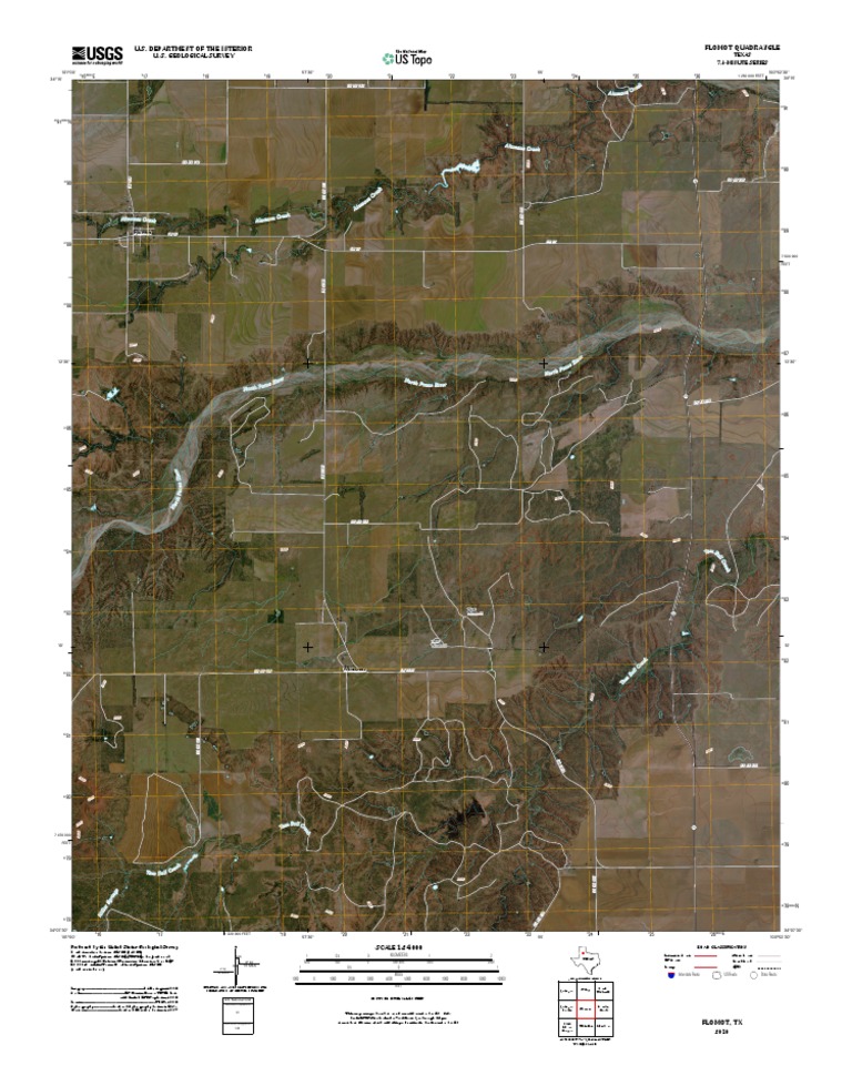 Topographic Map of Flomot | PDF | United States Geological Survey ...