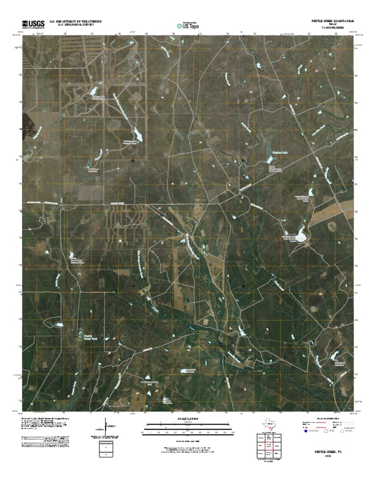 Topographic Map of Pertle Creek | PDF | Science & Mathematics