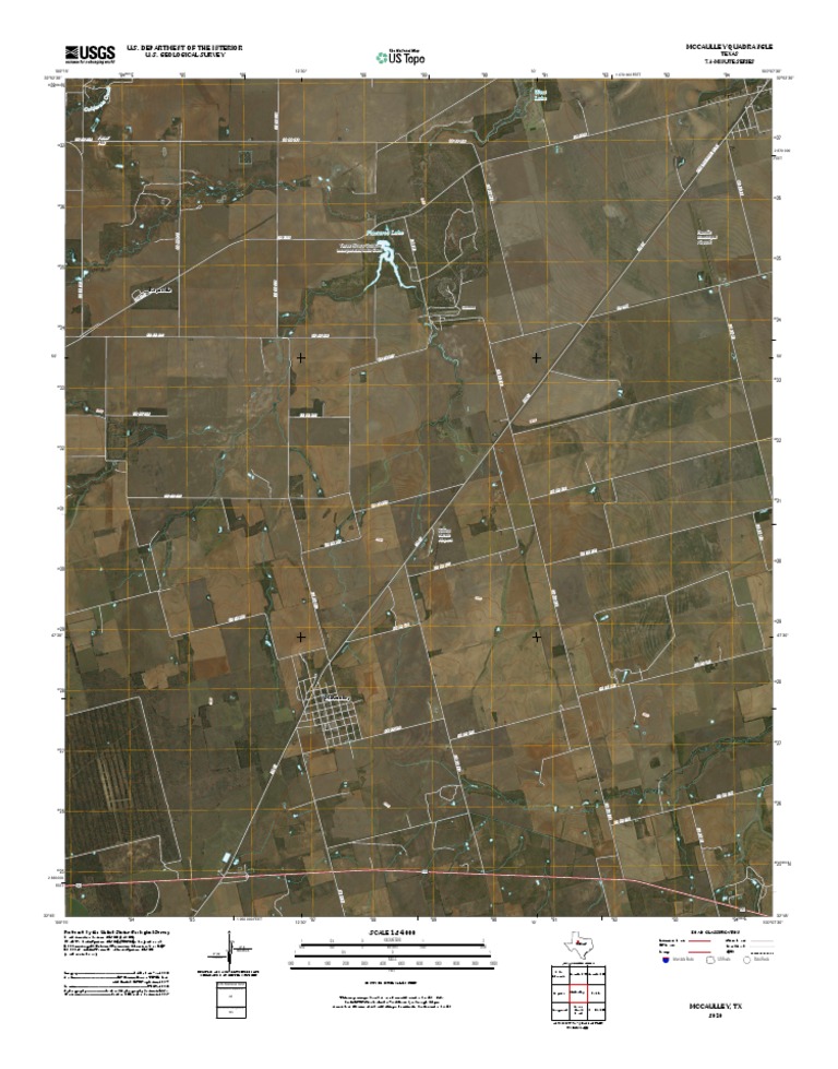 Topographic Map of McCaulley | PDF | United States Geological Survey ...