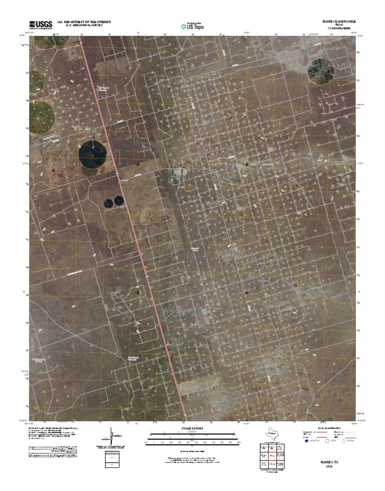 Topographic Map of Florey | PDF